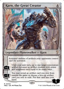 Karn, the Great Creator - War of the Spark | Bazaar of Magic
