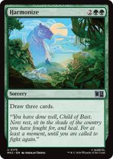 Similar cards to Harmonize | Bazaar of Magic