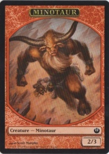 Minotaur token (2/3) - Journey into Nyx | Bazaar of Magic