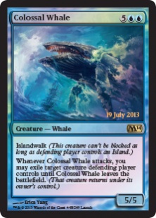 Colossal Whale (foil) - Release | Bazaar of Magic