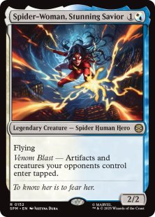 Similar cards to Spider-Woman, Stunning Savior (foil) | Bazaar of Magic