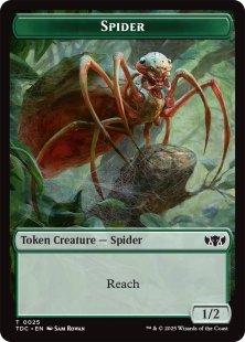 Spider Token (2/1) - Marvel's Spider-Man | Bazaar of Magic
