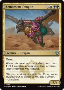 Armament Dragon (foil) - Tarkir: Dragonstorm | Bazaar of Magic