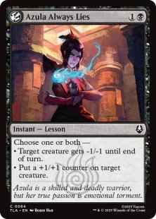 Azula Always Lies - Avatar: The Last Airbender | Bazaar of Magic