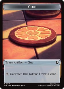 Clue token (#17) - Avatar: The Last Airbender | Bazaar of Magic