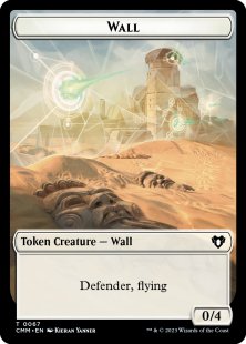 Wall token (0/4) - Bloomburrow | Bazaar of Magic