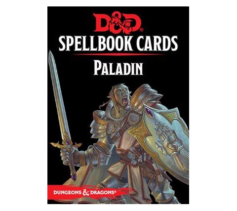 Dungeons and Dragons 5E - Spellbook Cards: Paladin (EN) - Dungeons ...