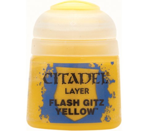Citadel Layer Paint: Flash Gitz Yellow (12ml) - Games Workshop ...