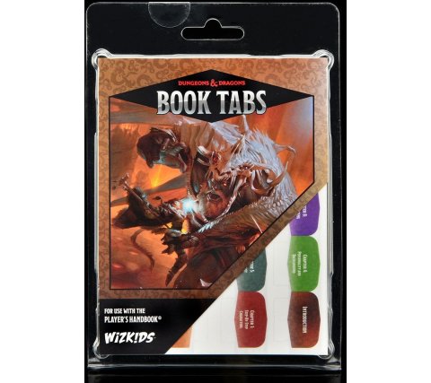 D&D Book Tabs: Player's Handbook (EN) - Dungeons & Dragons | Spellenwinkel.nl