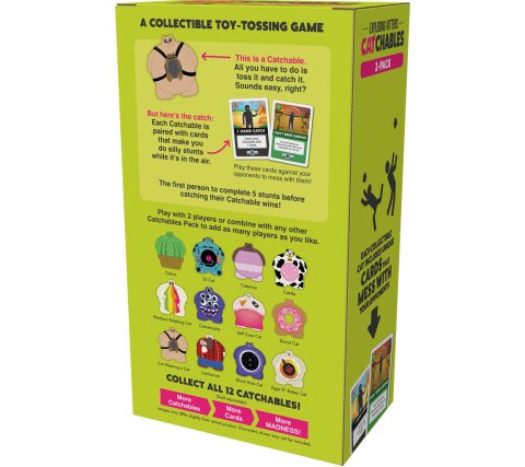 Exploding Kittens: Catchables - Catcus & Cat Wearing a Cat (EN) - Exploding Kittens ...