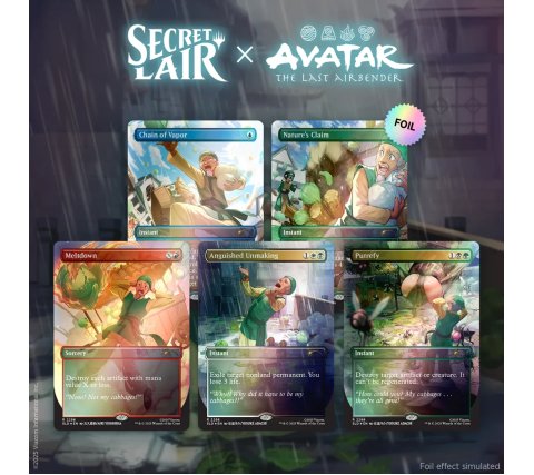 Magic: The Gathering - Secret Lair Drop Series: Secret Lair x Avatar ...