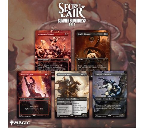 Magic: The Gathering - Secret Lair Drop Series: The Art of Frank ...
