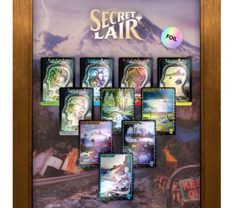Magic: the Gathering - Secret Lair Drop Series: Secret Lair x Brain ...