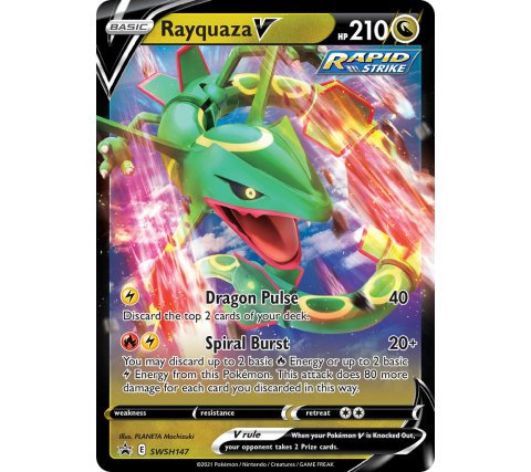 Pokemon: V Battle Deck - Rayquaza V - Pokemon | Bazaar of Magic