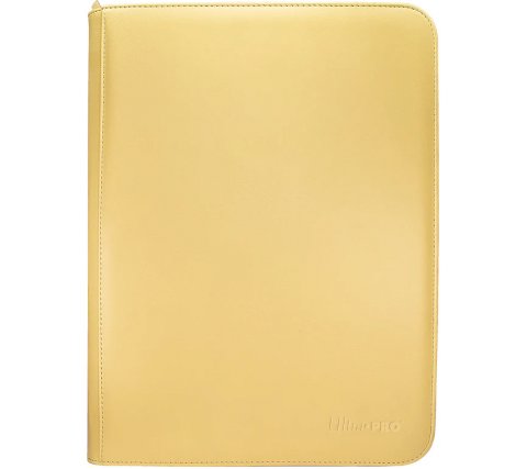 Vivid 9 Pocket Zippered Pro Binder - Yellow - Ultra Pro | Spellenwinkel.nl