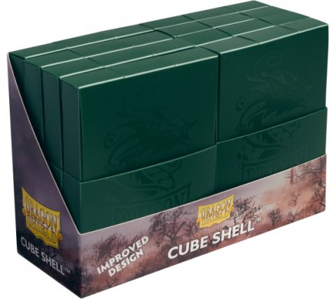 Dragon Shield Cube Shell Forest Green (8 stuks) - Dragon Shield ...