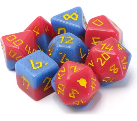 Dice Goblin - Session #1 RPG Dice Set: The Brawler (8 stuks) - Dice ...