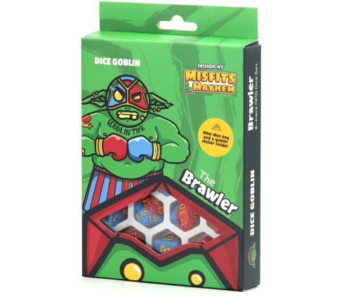 Dice Goblin - Session #1 RPG Dice Set: The Brawler (8 stuks) - Dice ...