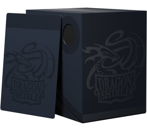 Dragon Shield Double Shell Midnight Blue and Black - Dragon Shield ...