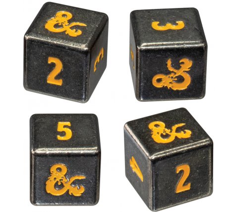 Ultra Pro Dungeons and Dragons - Heavy Metal Dice Set D6: Spelljammer ...