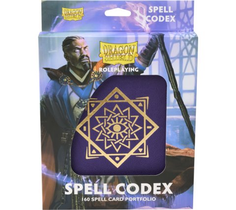 Dragon Shield Spell Codex Portfolio - Arcane Purple - Dragon Shield ...