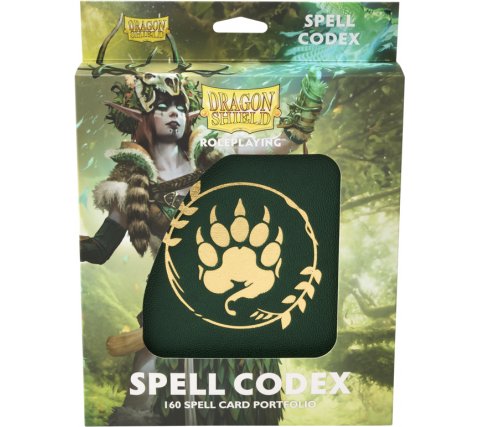 Dragon Shield Spell Codex Portfolio - Forest Green - Dragon Shield ...