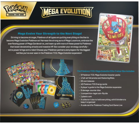 Pokemon - Mega Evolution Elite Trainer Box: Mega Lucario - Pokemon ...