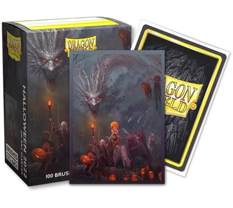 Dragon Shield Art Sleeves Brushed Halloween Dragon 2022 (100 pieces ...