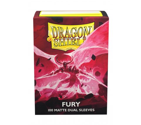 Dragon Shield Sleeves Dual Matte - Fury (100 stuks) - Dragon Shield ...