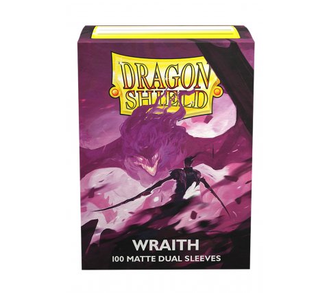 Dragon Shield Sleeves Dual Matte - Wraith (100 stuks) - Dragon Shield ...