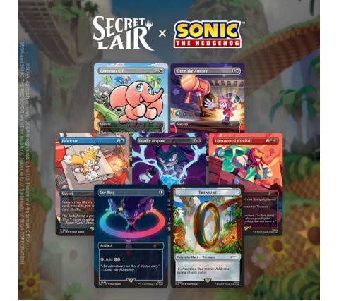 Magic: the Gathering - Secret Lair Drop Series: Secret Lair x Sonic ...