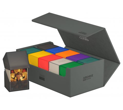 Ultimate Guard ArkHive 800+ XenoSkin Monocolor Grey - Ultimate Guard ...